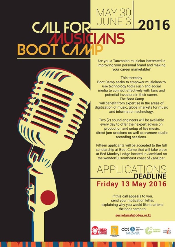 Call for applications: Musicians workshop in Zanzibar | Music In Africa