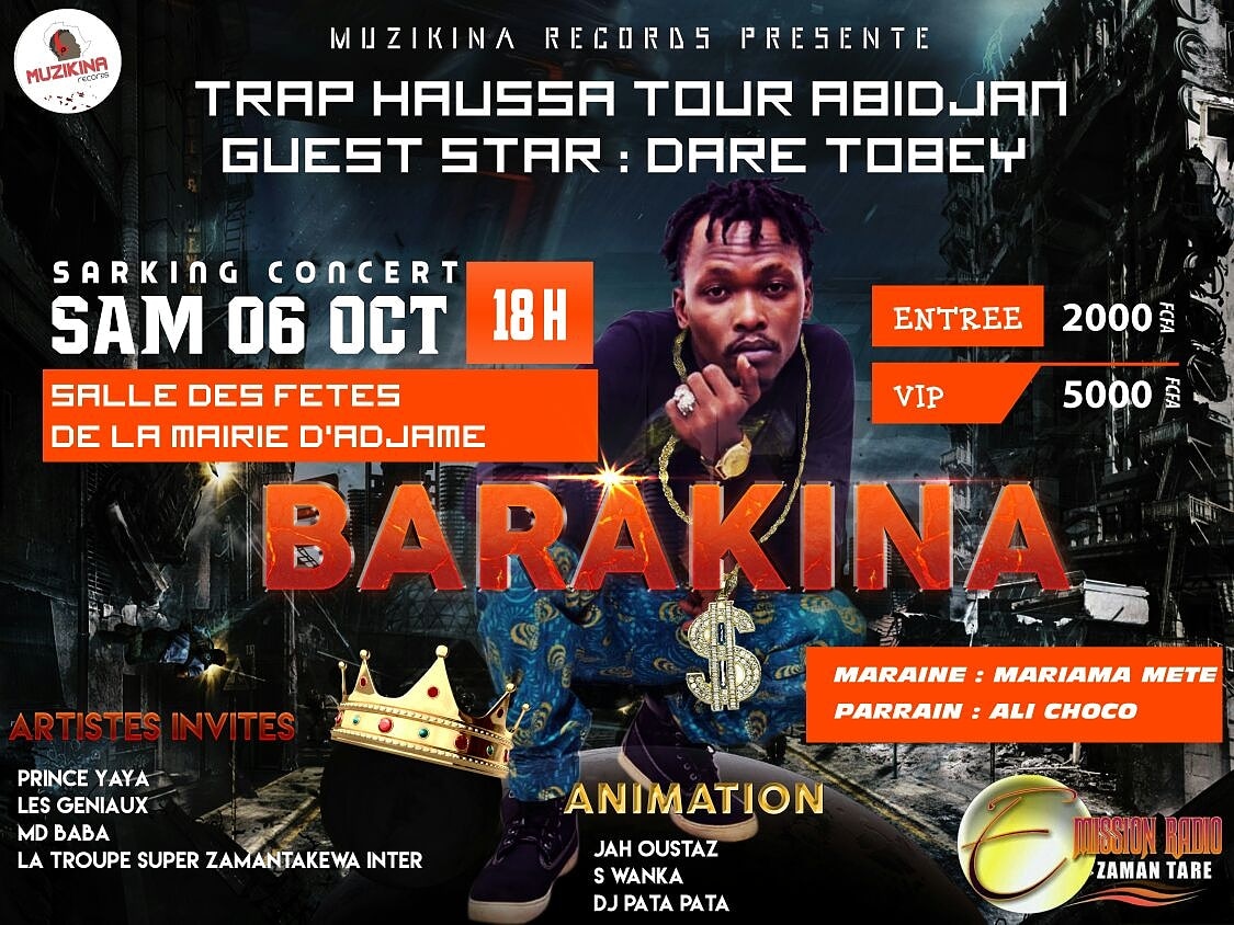 Niger : Barakina annonce une tournée africaine | Music In Africa