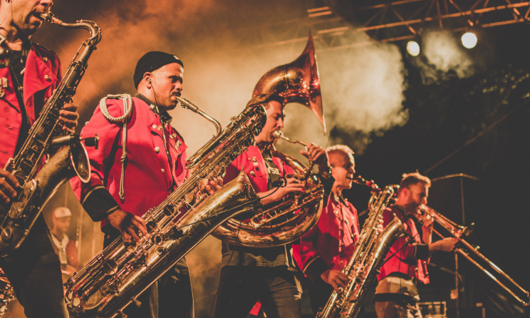 Interview: German techno brass band Meute | Music In Africa
