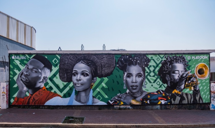 Platoon honours SA artists with Heritage Month mural | Music In Africa