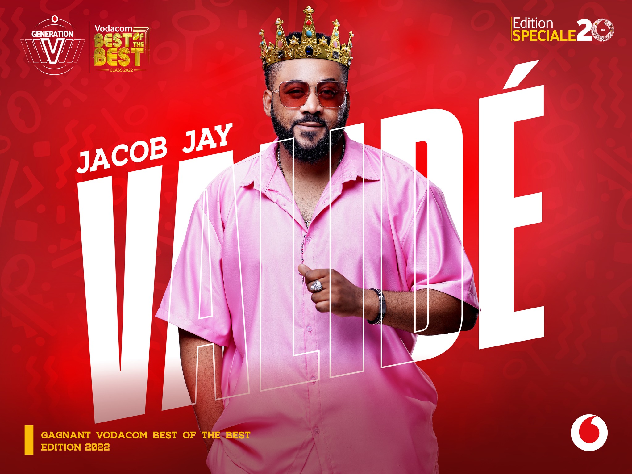 Vodacom Best of the Best 2022 : Jacob Jay est l’heureux gagnant du concours | Music In Africa