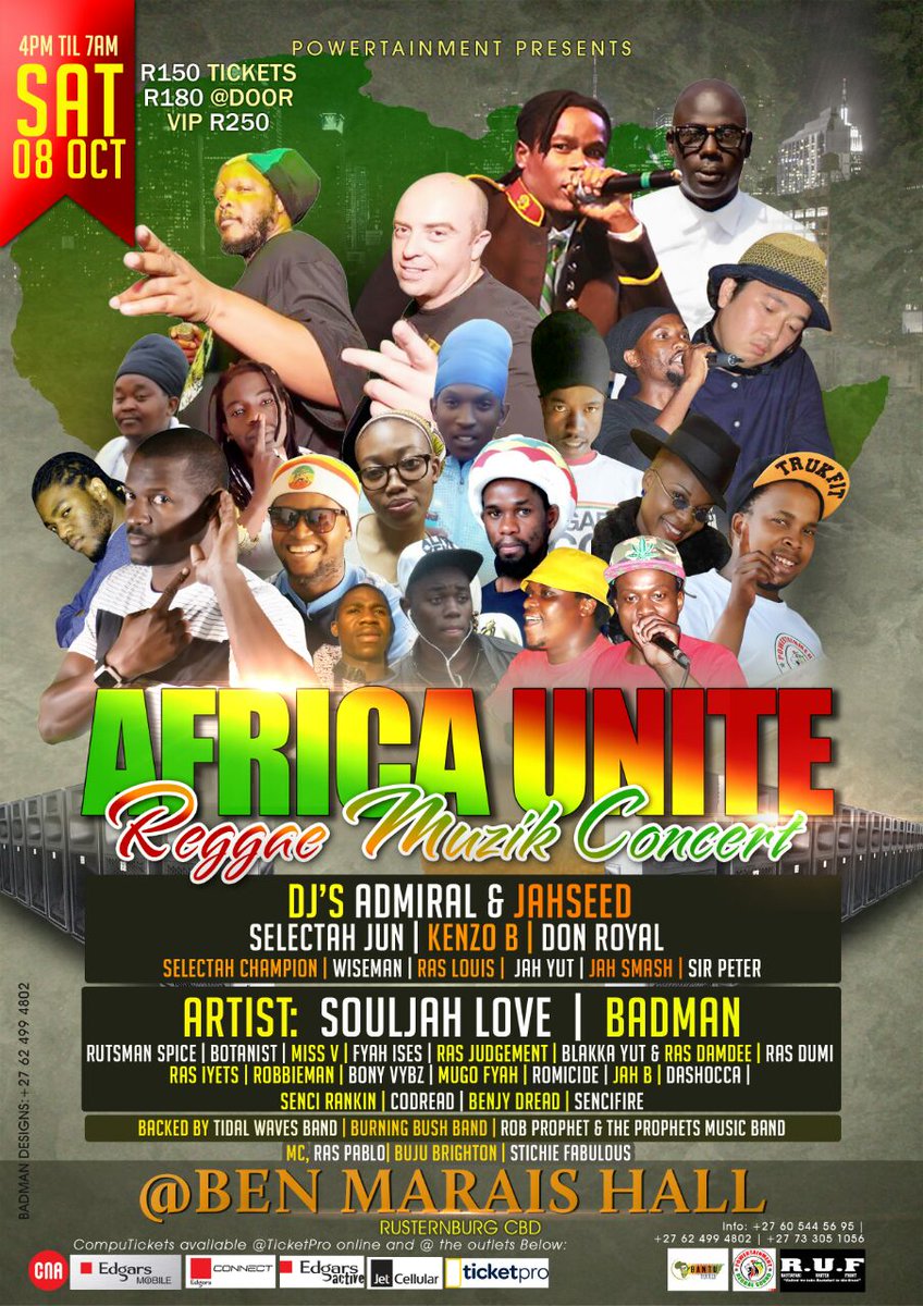 Africa Unite Reggae Music Concert | Music In Africa