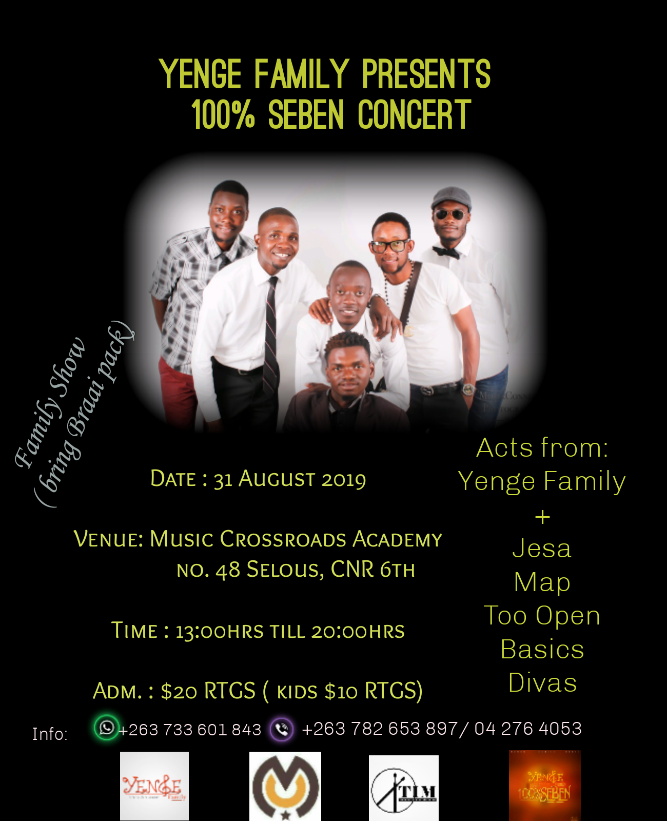100%Seben Concert | Music In Africa