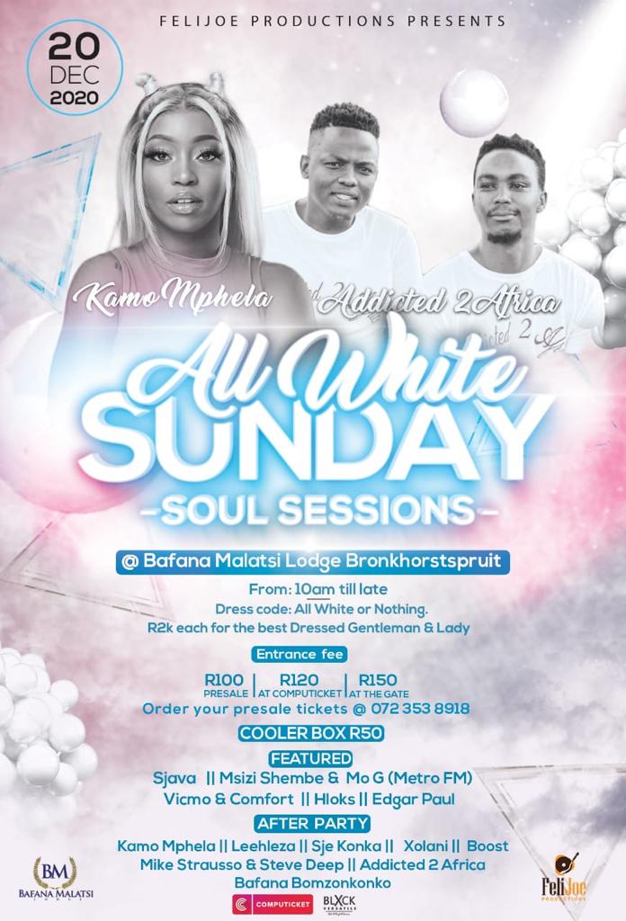 All white Sunday Soul Sessions | Music In Africa