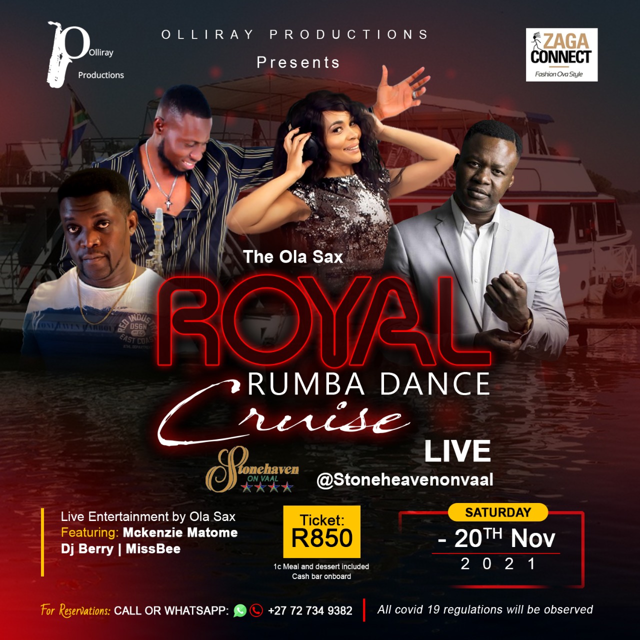 The Ola Sax Royal Rumba Cruise | Music In Africa