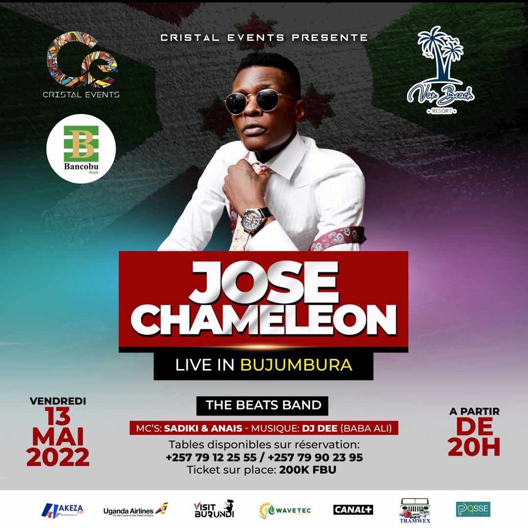 Jose Chameleon en live au Var Beach | Music In Africa
