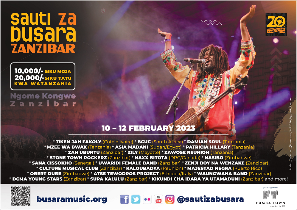 Sauti za Busara 2023 line-up | Music In Africa