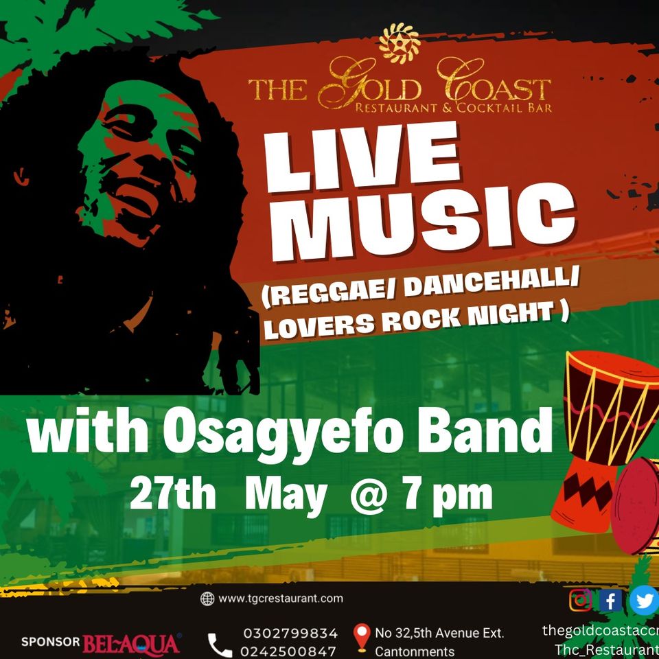Live Music - Reggae Night | Music In Africa