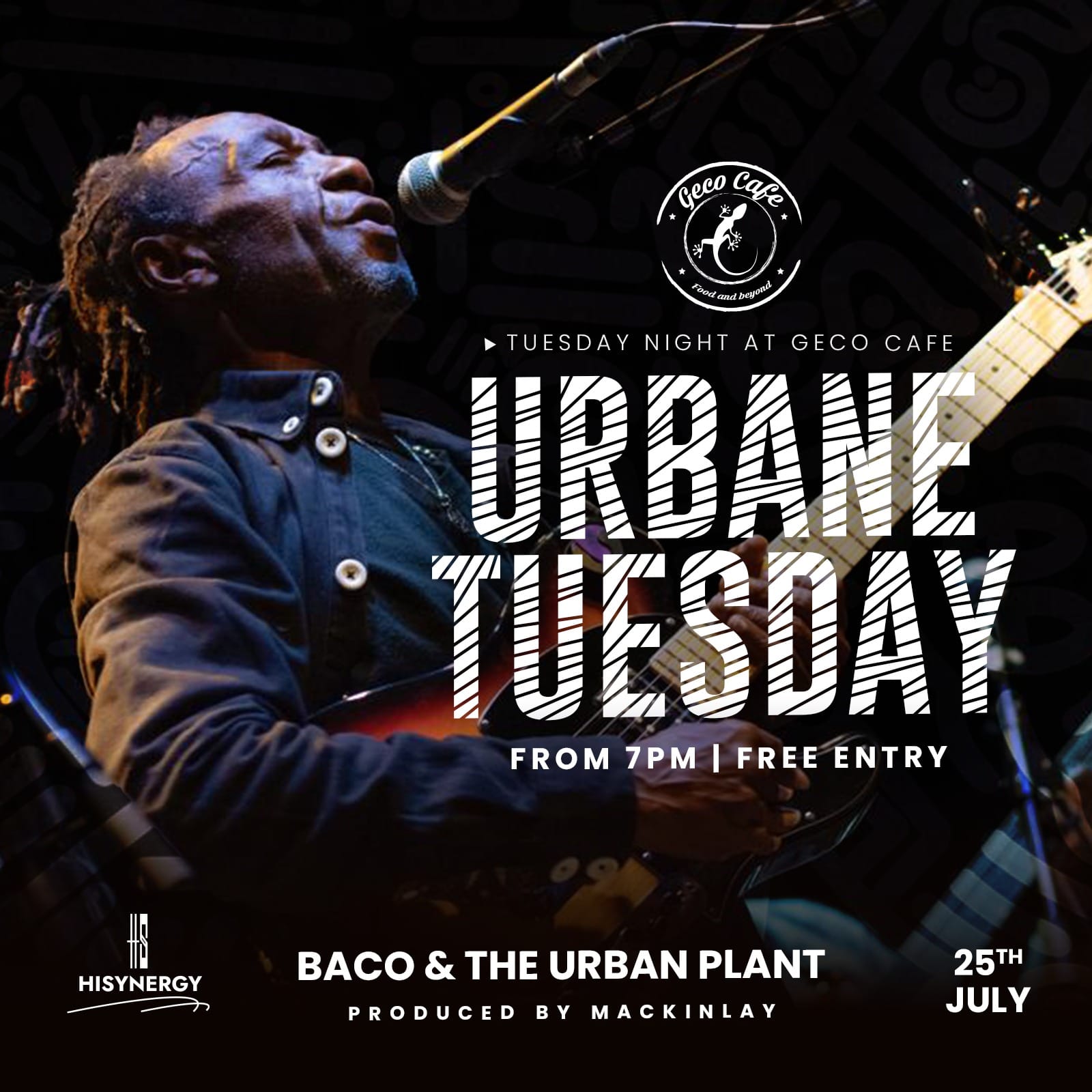 Baco & Urban Plant show GECO CAFE | Music In Africa