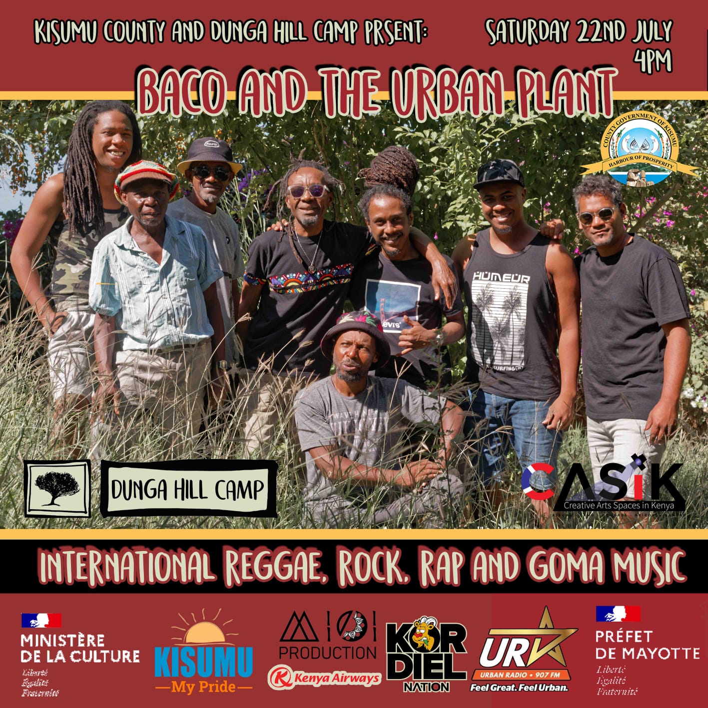 Baco & Urban Plant Show // DungaHills ! | Music In Africa