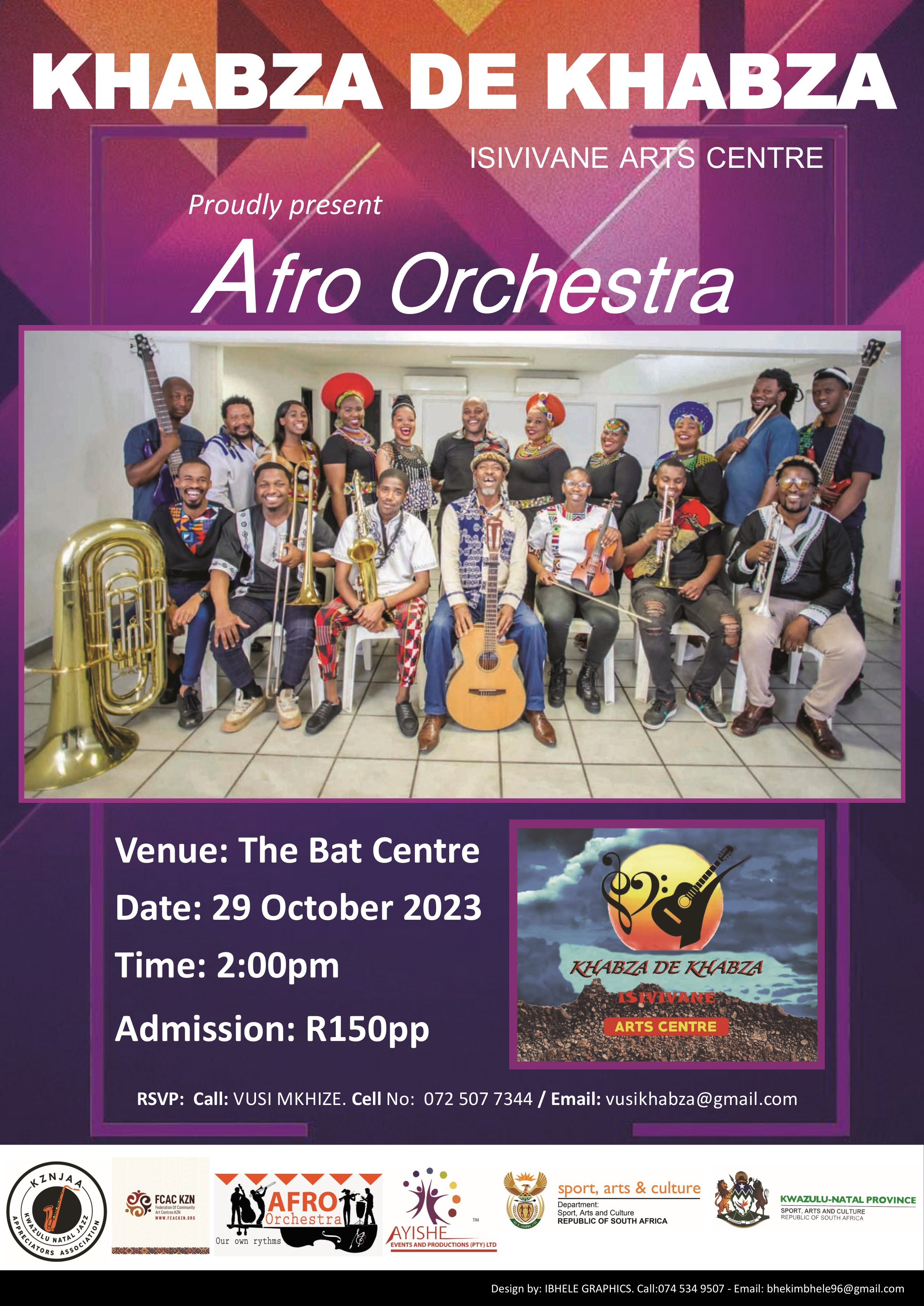 AFRO ORCHESTRA featuring VUSI MKHIZE Concert | Music In Africa