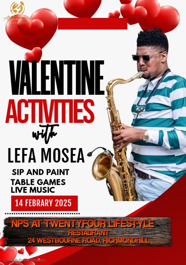 Valentine Activities with Lefa Mosea | Music In Africa