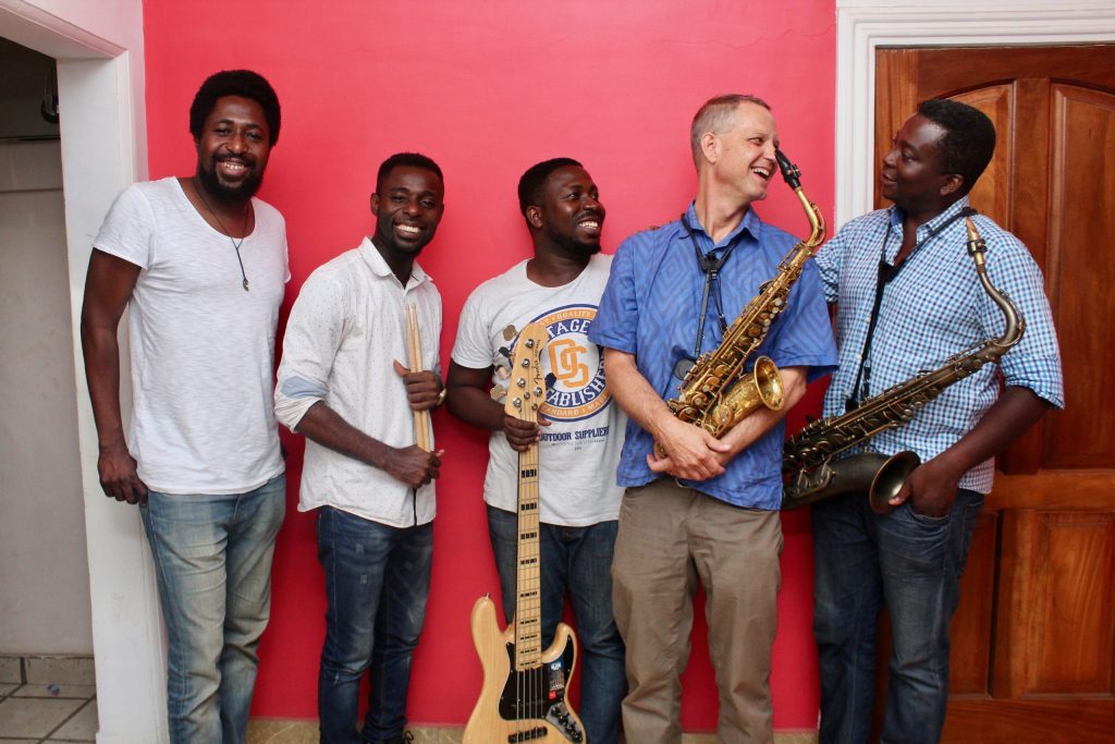 Benjamin Boone with the Ghana Jazz Collective | Music In Africa