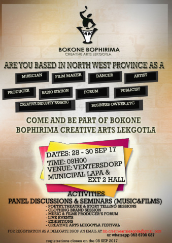 Bokone Bophirima Creative Arts Lekgotla - Exhibitions | Music In Africa