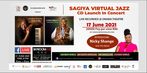 Sagiya Virtual Jazz CD Launch in Concert | Music In Africa